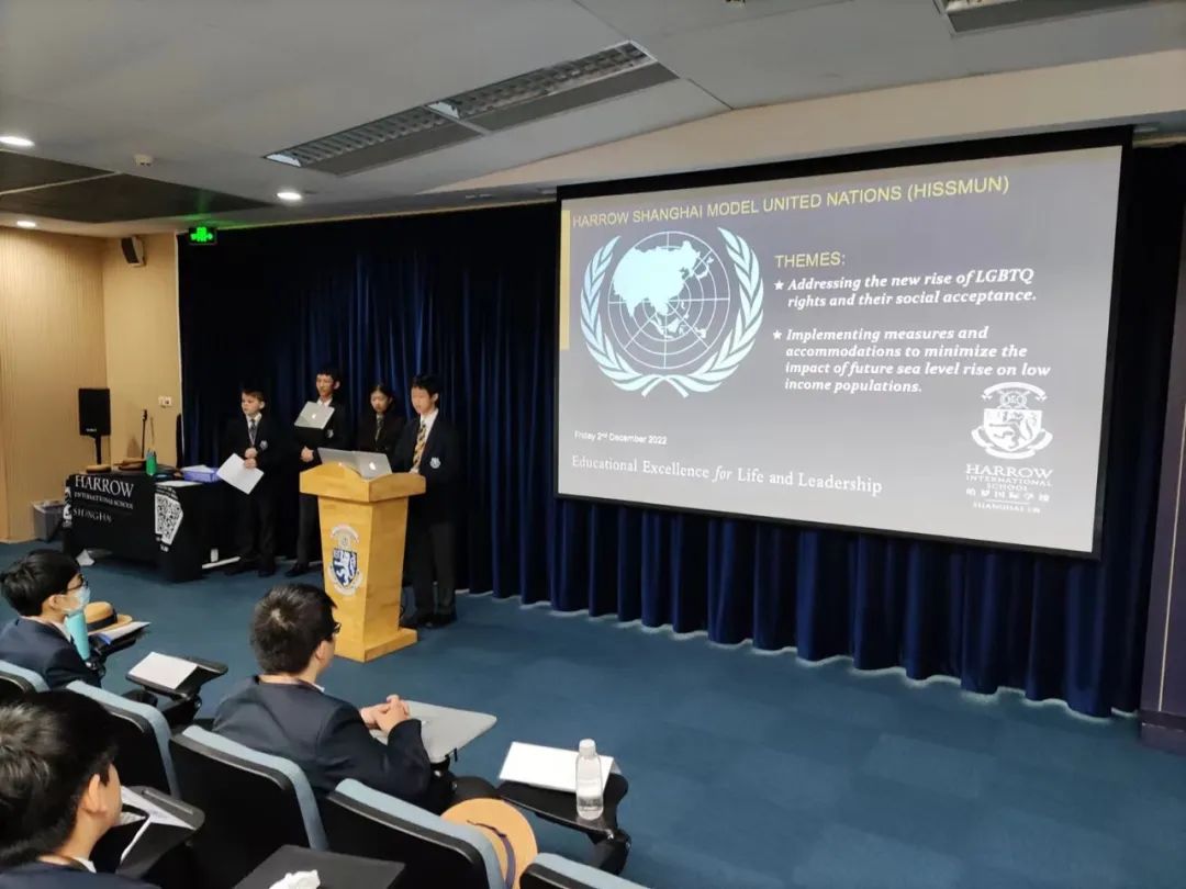 Model United Nations Programme - Harrow Shanghai